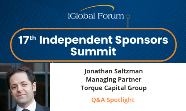 Q&A Spotlight: Jonathan Saltzman of Torque Capital Group